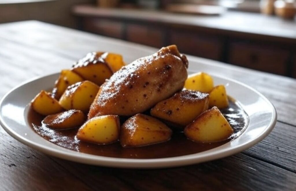 Recette de cuisse de poulet en sauce au four : savoureuse et facile à ...
